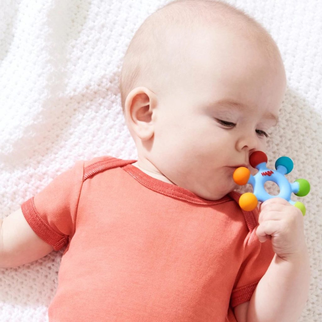 Color Wheel Silicone Teether – Geppetto's Toy Box