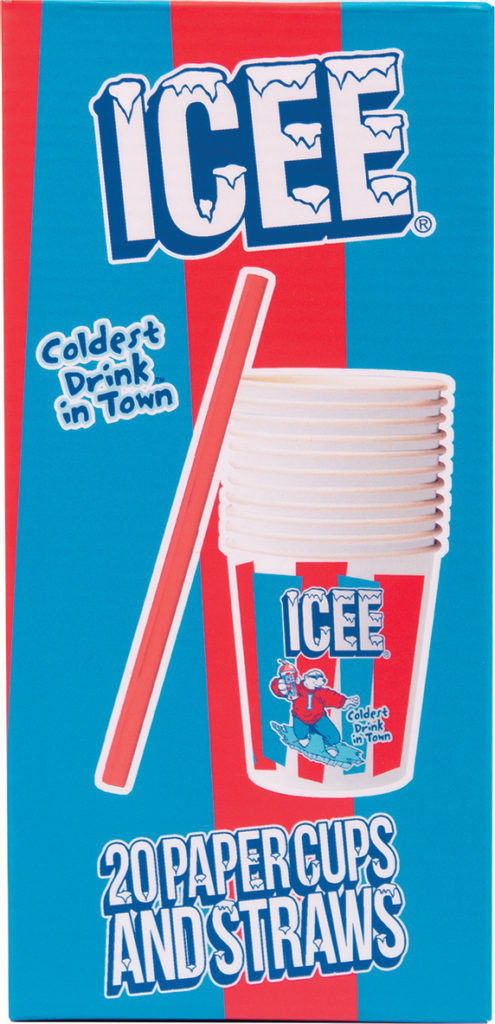 ICEE 20 Paper Cups and Straws – Geppetto's Toy Box