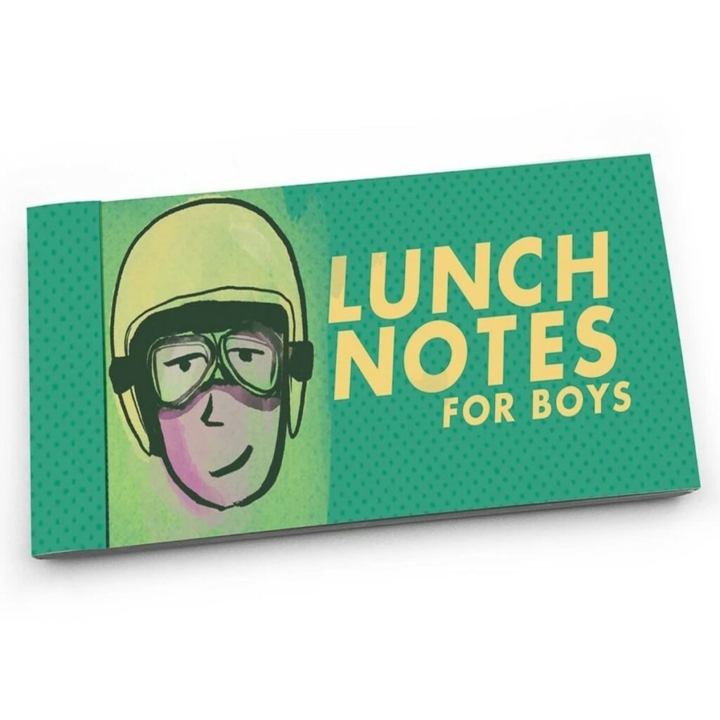 Lunch Notes: Being a Boy – Geppetto's Toy Box