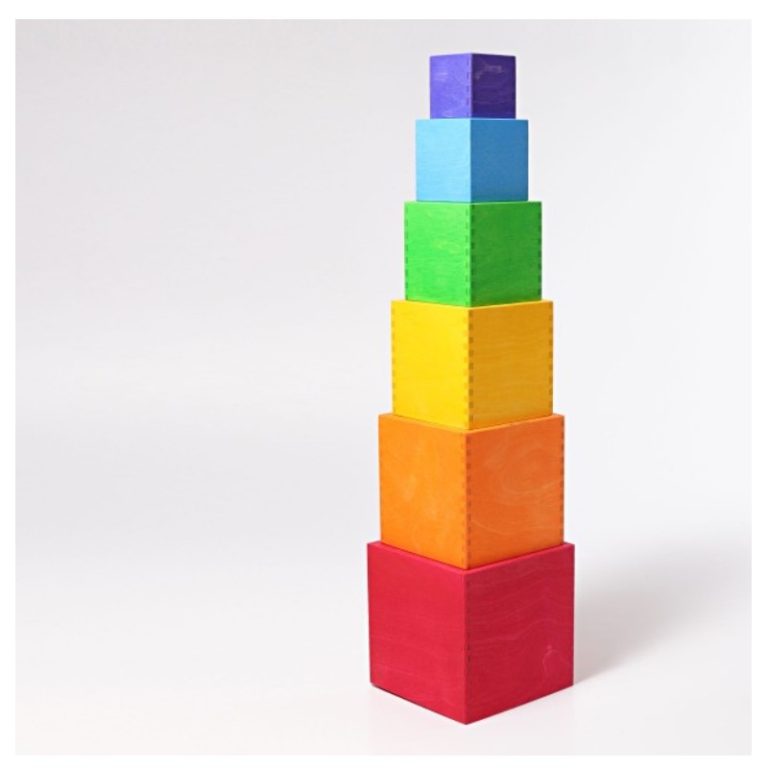 Stacking/Nesting Rainbow Boxes, Large – Geppetto's Toy Box