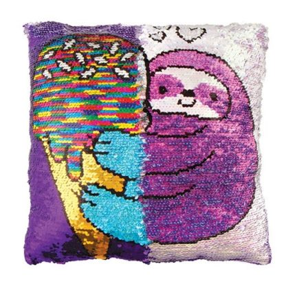 Magic Sequins Pillow Sloth – Geppetto's Toy Box