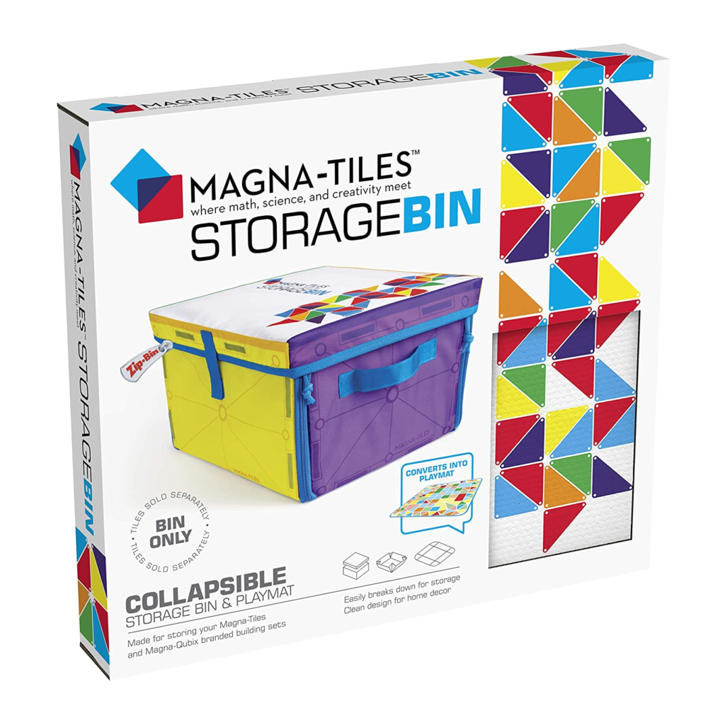 Magna-Tiles Storage Bin & Playmat – Geppetto's Toy Box