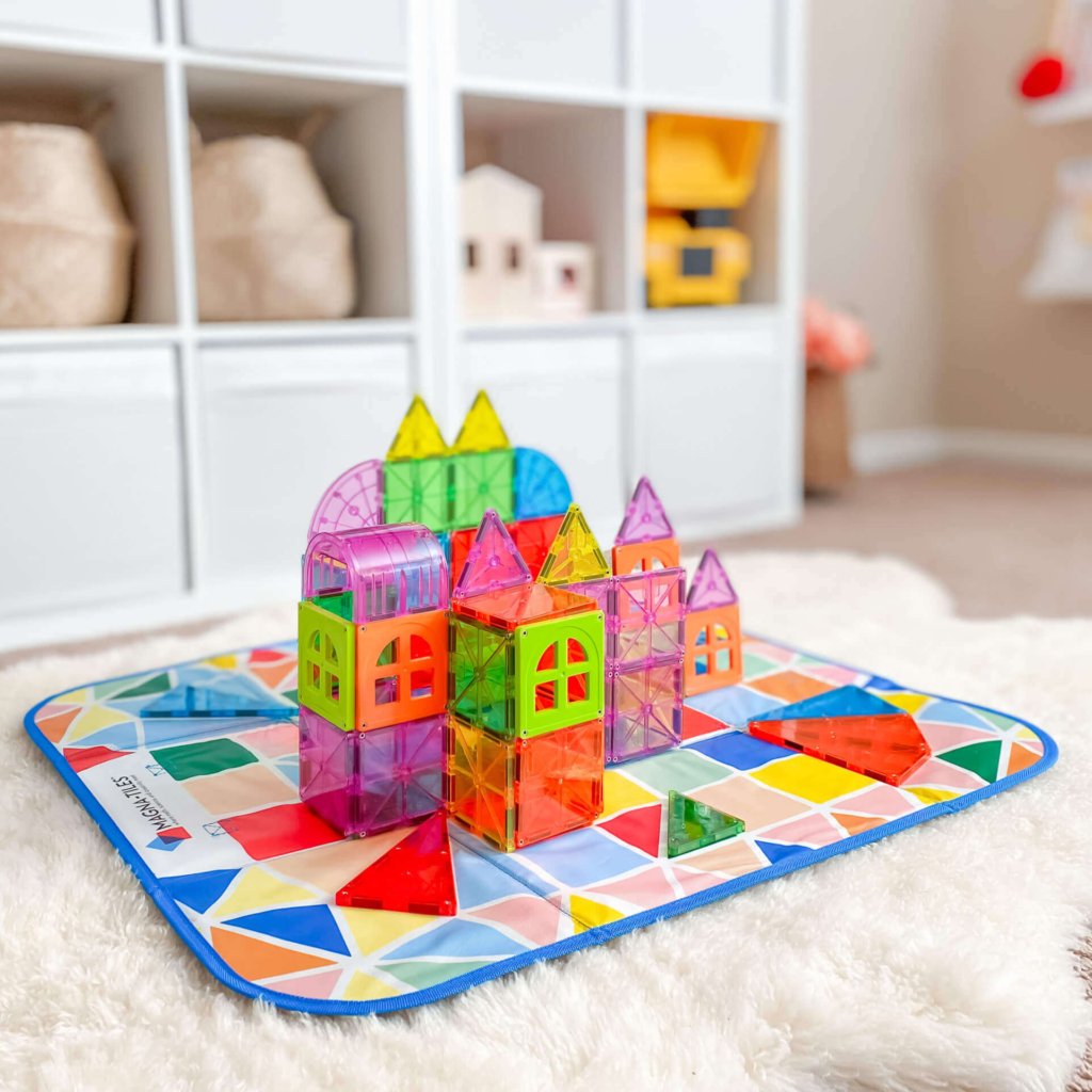 Magna-Tiles: Storage Bin & Playmat – Geppetto's Toy Box